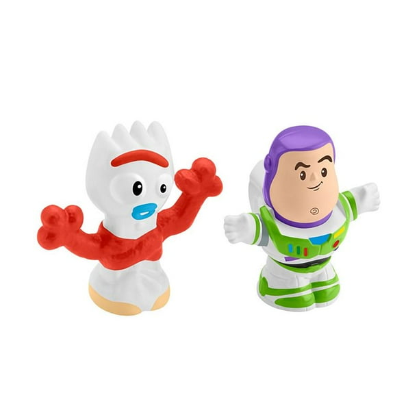 Buzz Lightyear And Forky Little People Toy Story Figure - Walmart.com ...