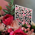 3drose, Geodesic Abstract Pattern Pink Brown Black, 1 Greeting Card ...