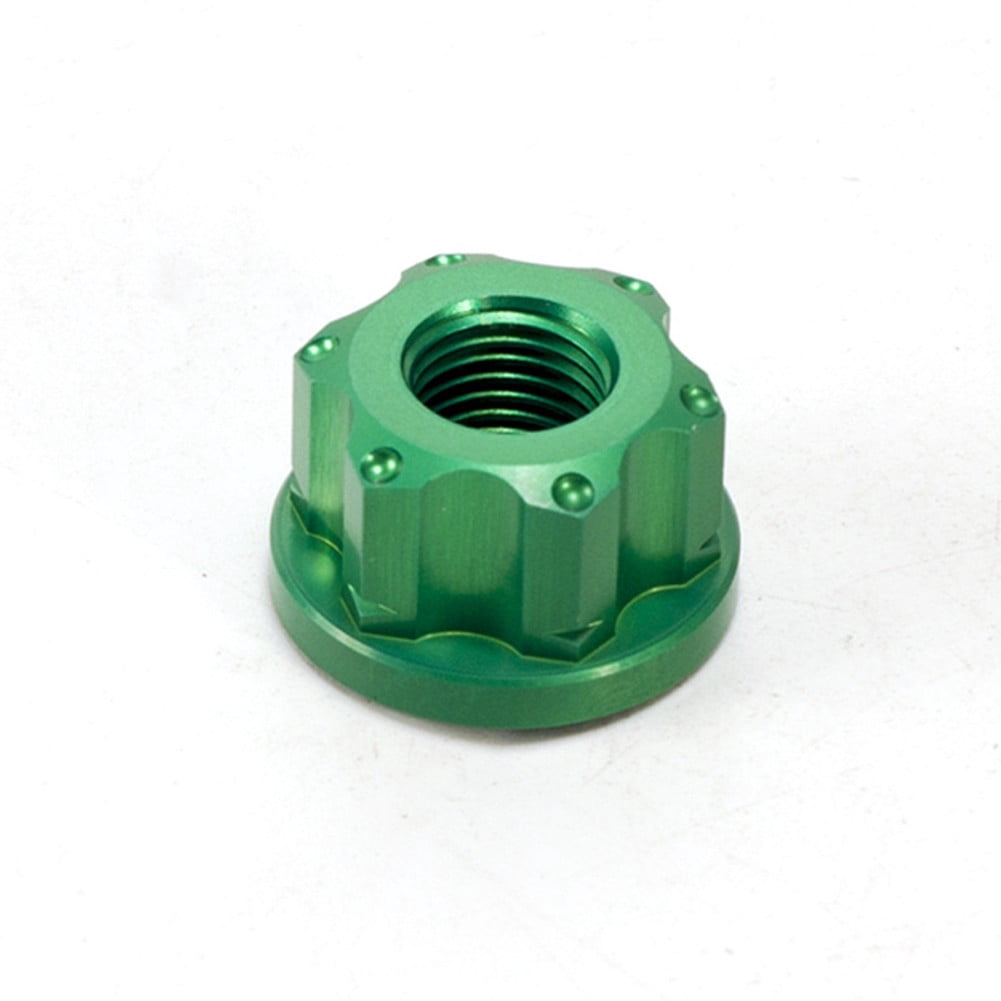 QXKE M9 Bike Bicycles Track Wheel Nuts Wheels Hub Axle Integrated ...