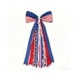 4th of july decorations Flag, 27.6" × 9.5" Rag US Flag Banner for Home ...
