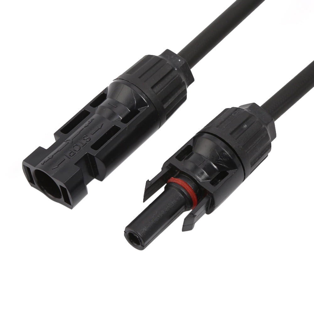 Buy Four-Way Three-Turn One Photovoltaic Connector Male And Female AC ...