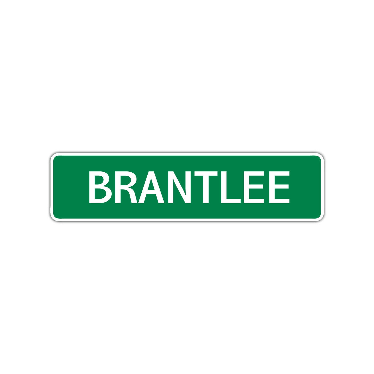 Brantlee Boys Children Name Indoor Outdoor Unique Letter Printed Label ...