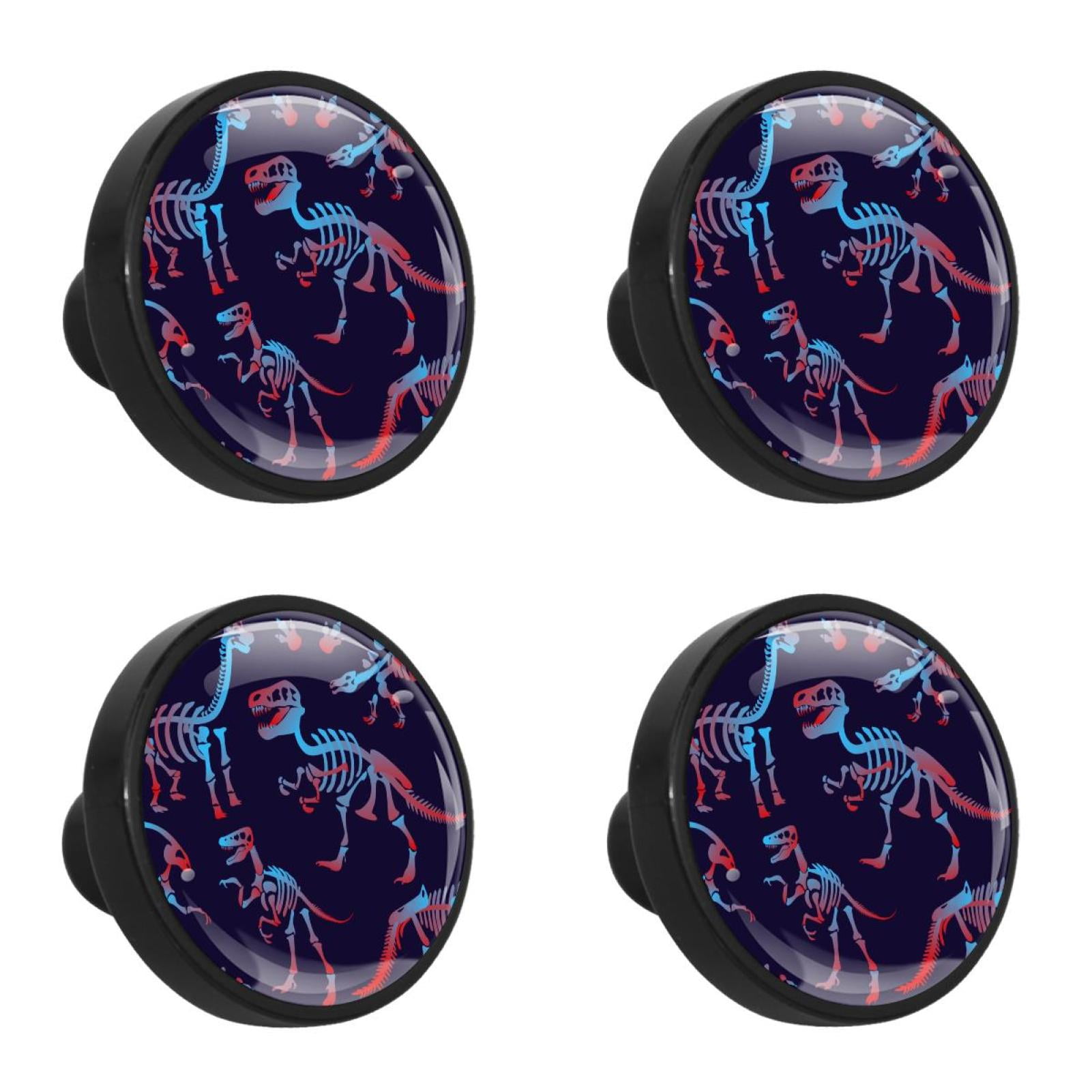 4 Pcs Dinosaur Knobs for Kitchen Cabinet Cupboard Dresser Bookcase ...