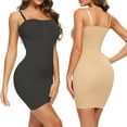 Manifique 2 Packs Womens Strapless Shapewear Full Slip For Under