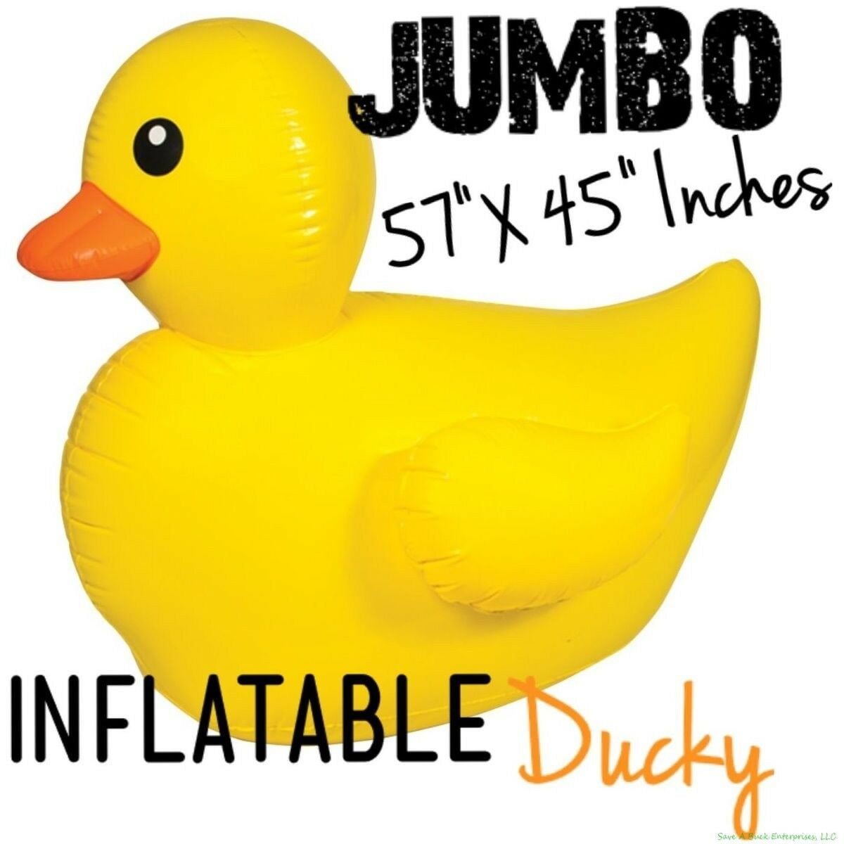 GIANT Inflatable Float Rubber Ducky Duck ~ Birthday Pool Toy Party ...