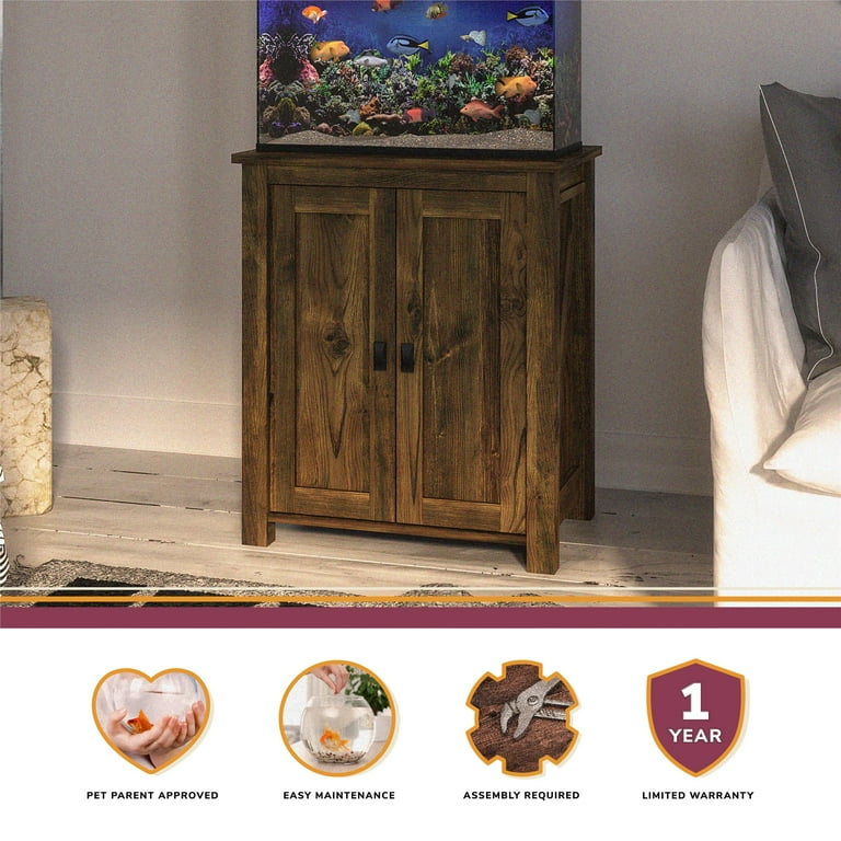 Rustic Aquarium Stand