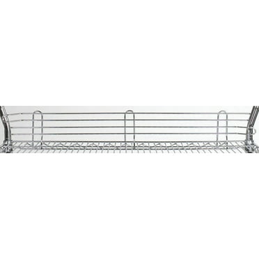 18" Wide Black Wire Shelf Ledge - Walmart.com