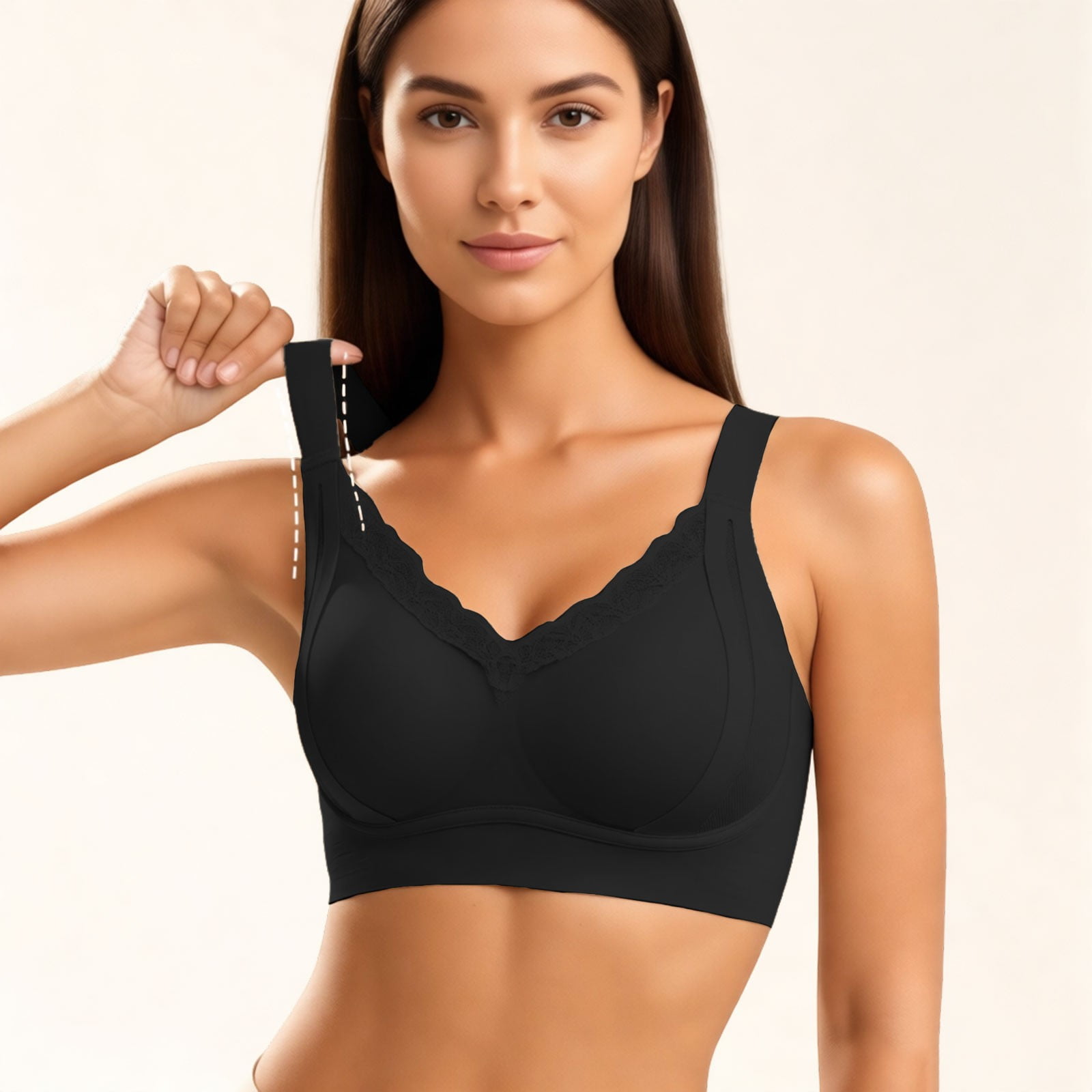 Click here for Gaoyuann Soft Jelly Support Wireless Bra For All D... prices