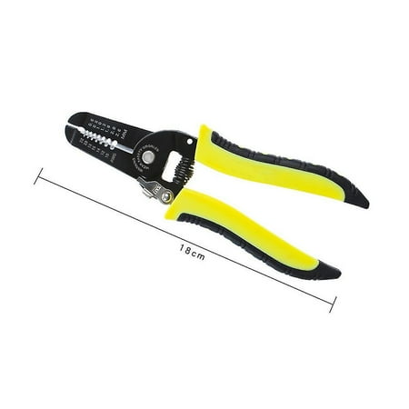 Pro Wire Cable Striper Cutter Stripper Crimper Pliers Terminal ...