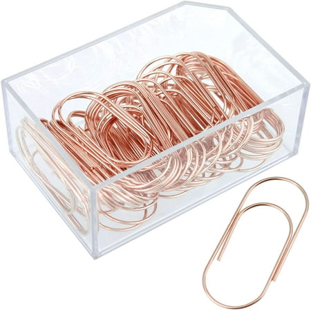 Wide Paper Clips Jumbo Smooth Finish Large Paperclips Steel 2 Inch Non ...