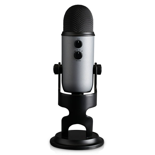 Blue Microphone Yeti USB Microphone (Slate) - Walmart.com - Walmart.com