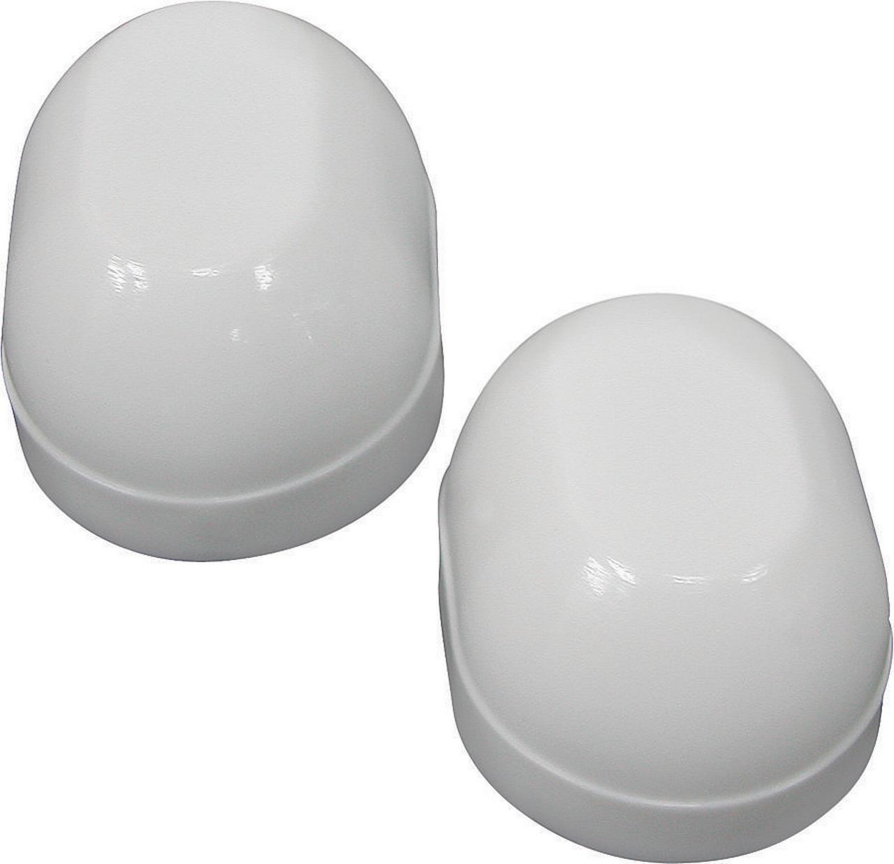 Worldwide Sourcing Oval Toilet Bolt Cap 2-Piece Plastic White - Walmart.com