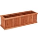40 Inch Wooden Flower Planter Box Garden Yard Decorative Window Box ...
