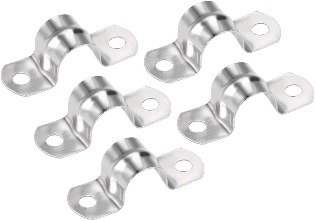 U Shaped Conduit Clamp Saddle Strap Tube Pipe Clip Stainless Steel M40 ...