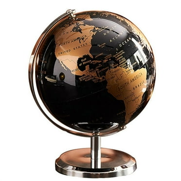 DecMode 9" Copper Globe with Tiered Base - Walmart.com