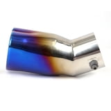 Unique Bargains Universal Car Exhaust Pipe, Heart Shaped Tail Muffler ...