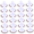 24pcs Impacts Resistant Rubber Pad for Desk Legs Offering Noise ...