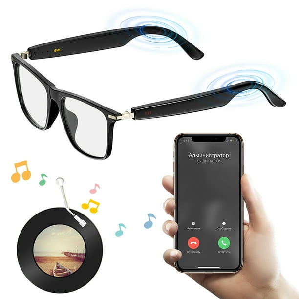 Deportivos Al Aire Libre Gases BT Gafas Inteligentes Con Traductor ...