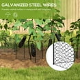 Outsunny Garden Chicken Wire Cloche,12" X 14" Plant Protectors From ...