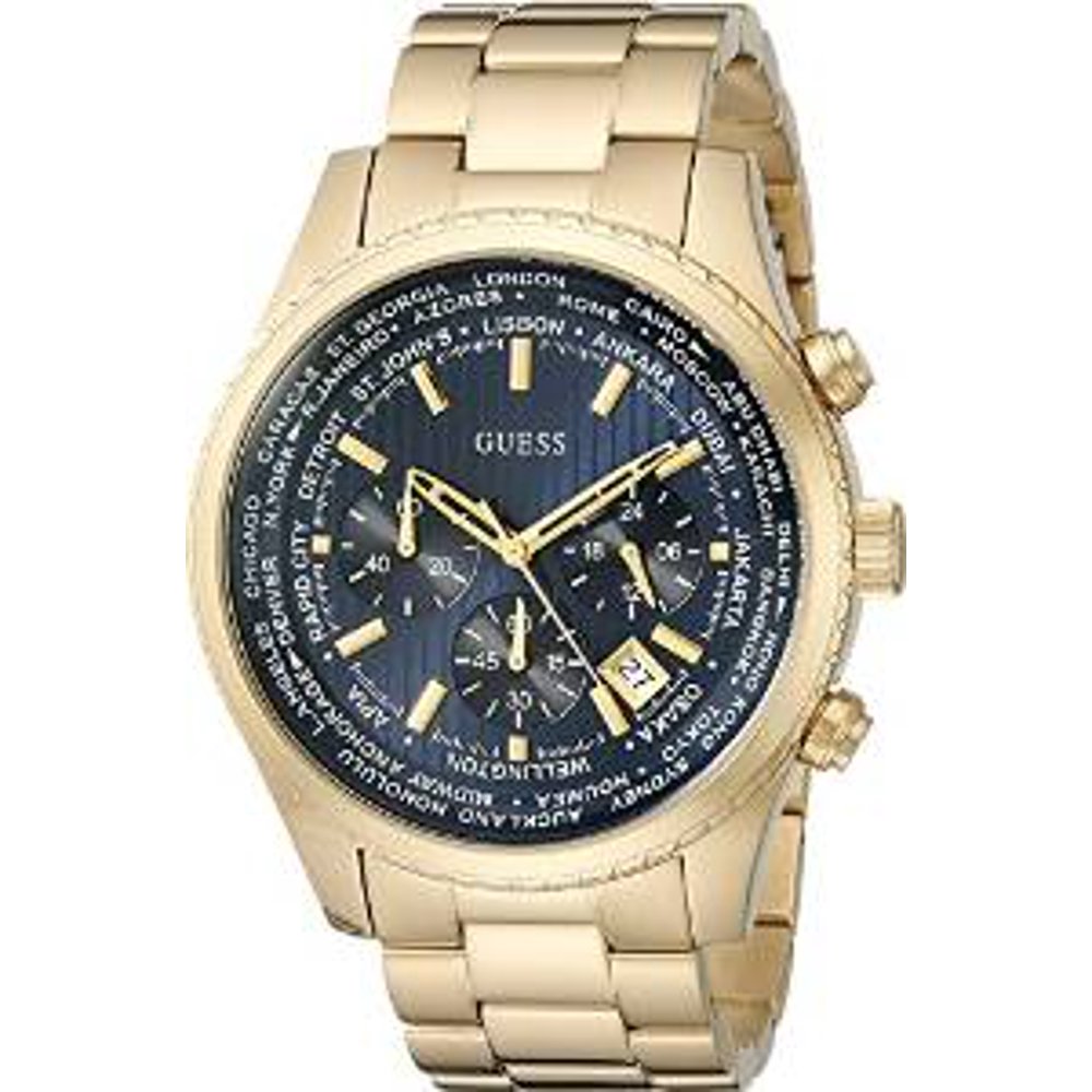 GUESS - Guess Men's Gold-Tone Watch U0602G1 - Walmart.com - Walmart.com