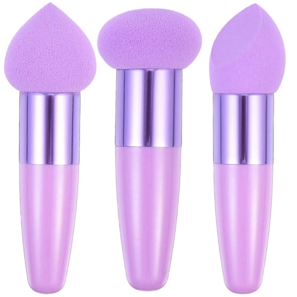 3 Pcs Womens Travel Accessories Face Sponge Beauty Makeup Tool Portable ...