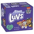 Luvs Size 6 Diapers, 64 Count with Paw Patrol Designs and Triple ...