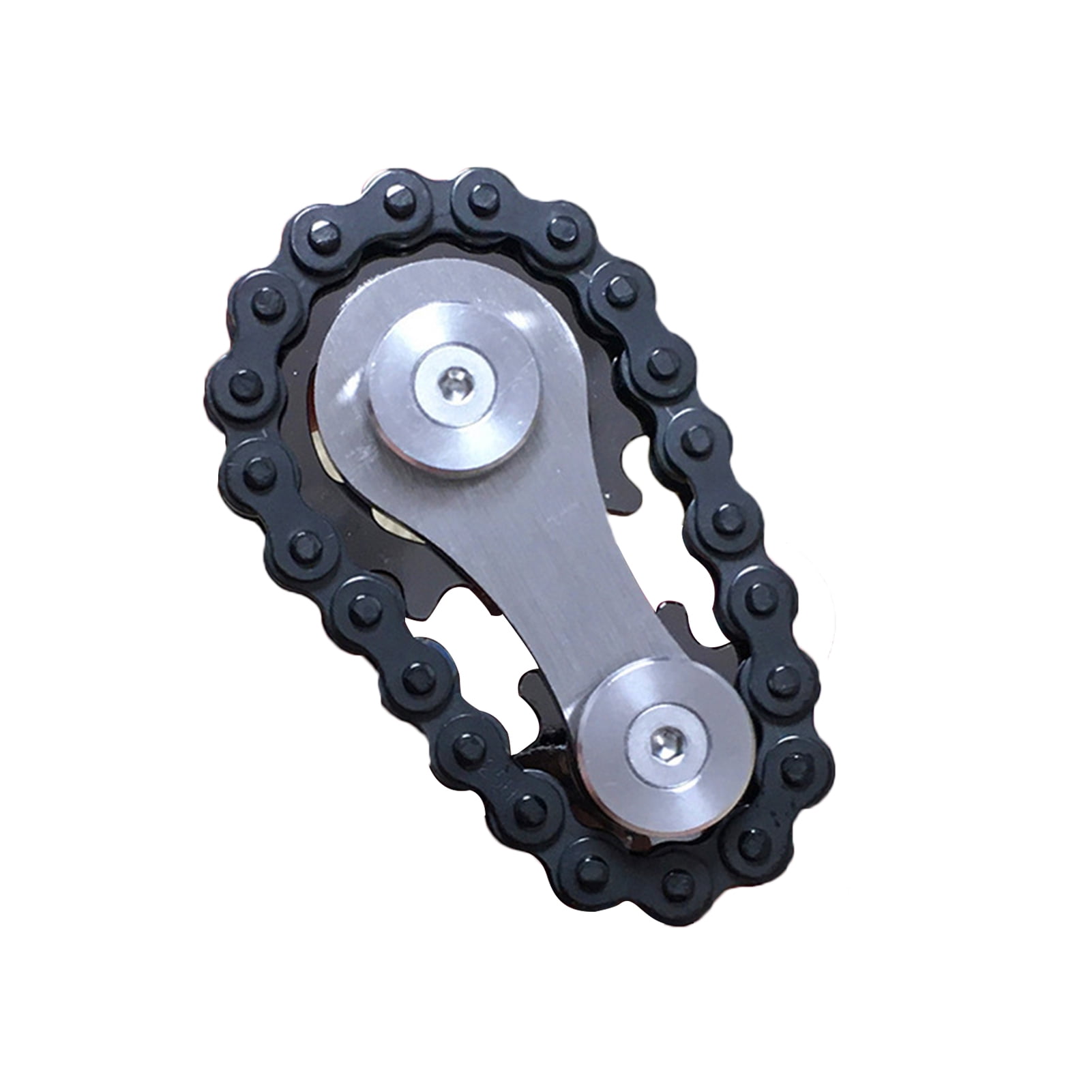 Fingertip Fidget Toy Portable Stainless Steel Gyro Sprocket Hand Fidget ...