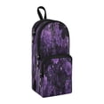 Backpack Pencil Case, 3 Compartment Large Capacity Oxford Fabric Pencil ...