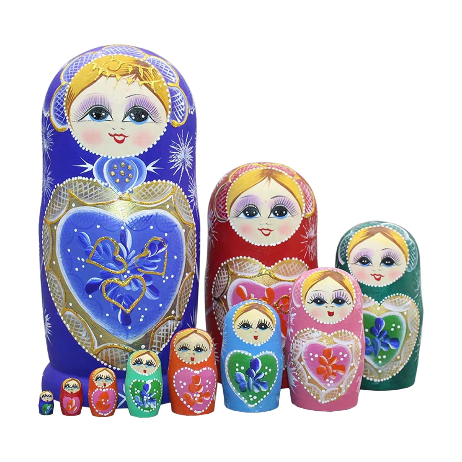 Click here for Figatia Matryoshka Dolls Creative Doll Toy Wooden... prices