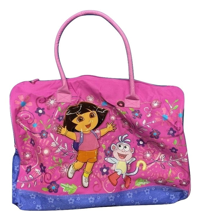 Dora The Explorer Duffel Bag (19") - A Great Day To Explore! - Walmart.com