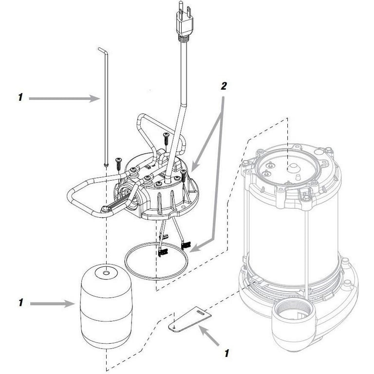 Sump Pump Parts Diagram