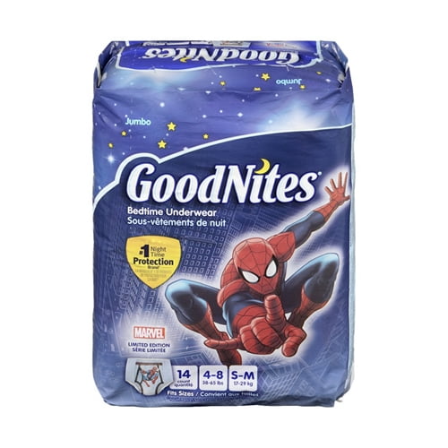 Spiderman Goodnites Lxl