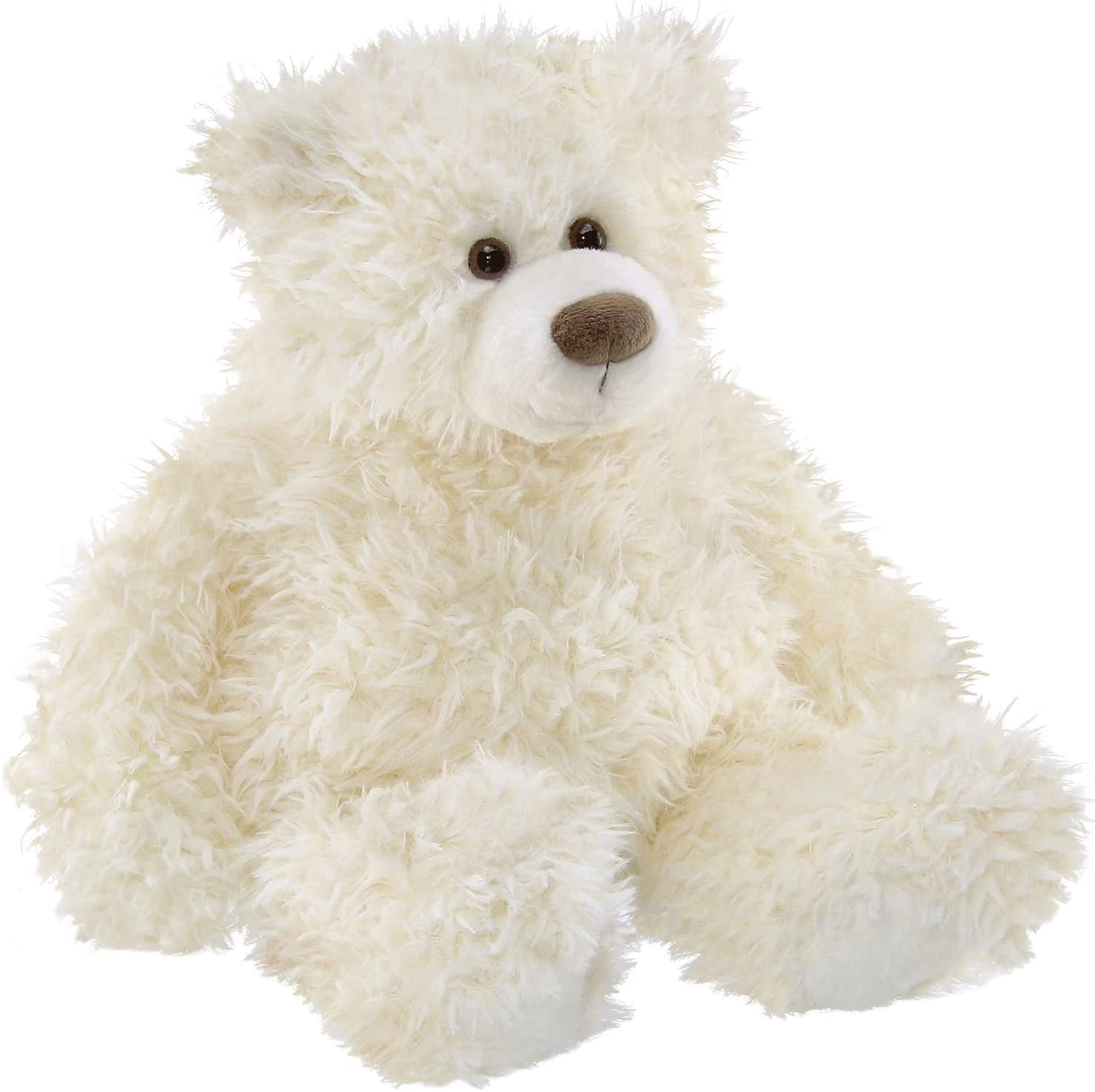 Bearington Collection Scruffy White Plush Teddy Bear Nepal | Ubuy
