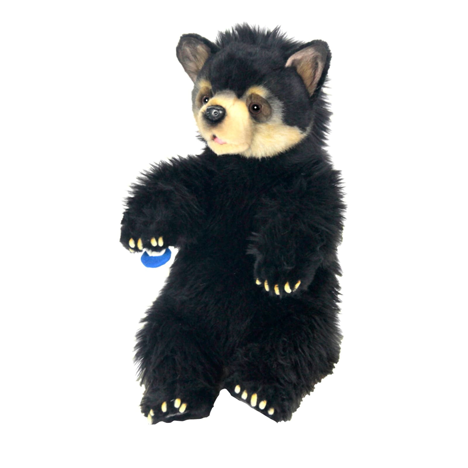 13.5" Black Seated Bear Cubs Tabletop Figurine - Walmart.com