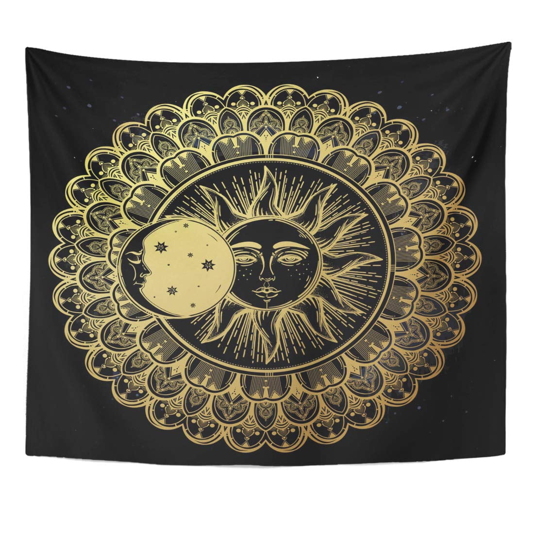 ZEALGNED Astrology Aged Sun Eclipse Mandala Round Alchemy Aztec ...