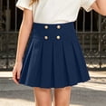 JURANMO Fashion Skirt for Girls Button Design Y2k Streetwear Summer ...