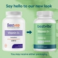 Vitamin D 2000 IU, 240 Capsules - High-Strength Formula by Bestvite ...