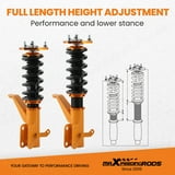Maxpeedingrods Adjustable Coilovers Lowering Kit For HONDA CIVIC 2DR ...