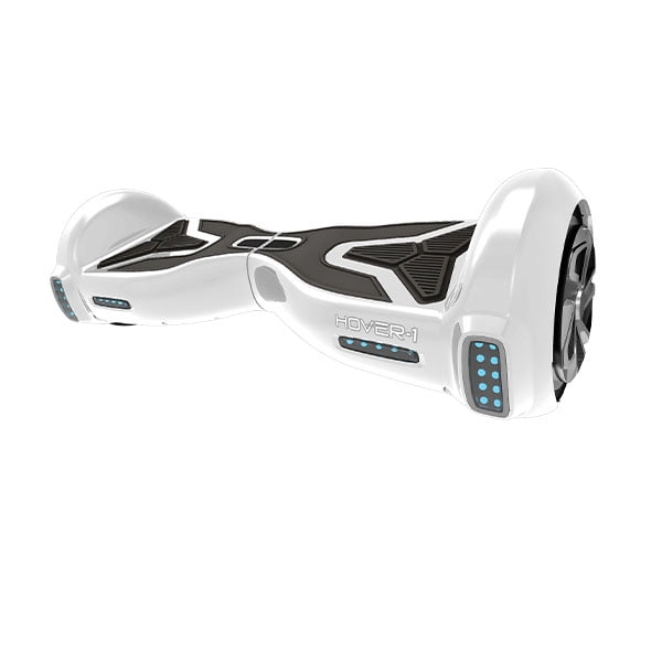 Hover-1 H1 Hoverboard, White, 264 lbs. Max Weight, LED Lights - Walmart.com