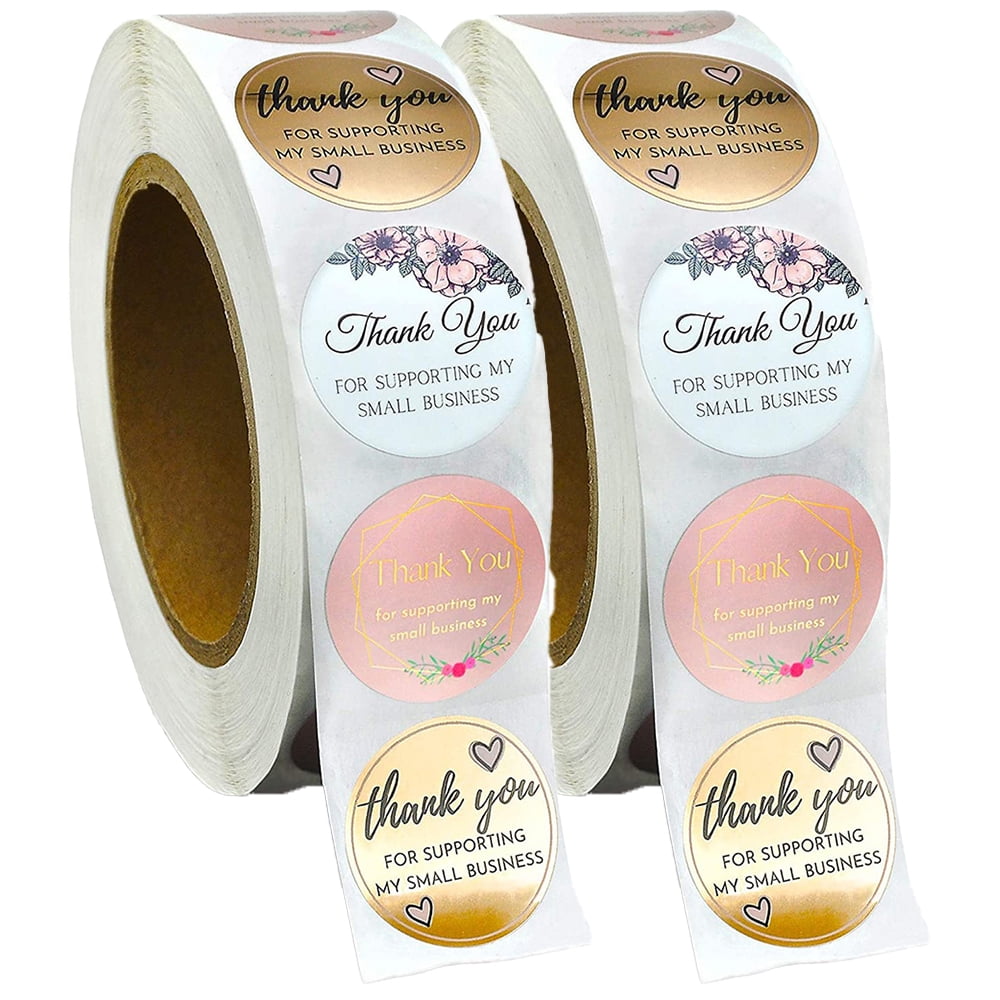 Click here for Leining 2roll Thank You Stickers Roll  Thank You F... prices