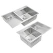 Utilatwin 19-Gallon Freestanding Double Bowl Laundry/Utility Sink ...