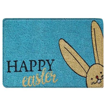 Carolines Treasures PJC1068MAT Springtime Easter Rabbit Door Mat ...