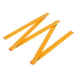 Folding Wooden Ruler, Foldable Ruler Compact Measuring Ruler Folding ...