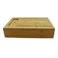 Chef Space Bamboo Kitchen Counter Chopping Board with Cooking Storage Trays - Walmart.com