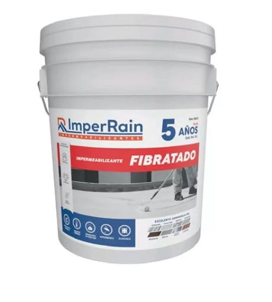 IMPERMEABILIZANTE FIBRATADO IMPER RAIN 19 LT BLANCO | Walmart en línea