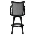Powell Ronan Swivel Barstool, Black - Walmart.com