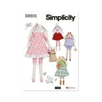 Simplicity Sewing Pattern 9869 - Doll Clothes for 11 1/2" Fashion Doll ...