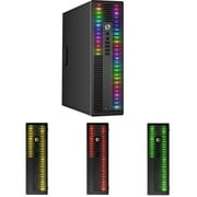HP ProDesk Desktop Customized RGB Lights Computer Intel Core i5 6500 3. ...