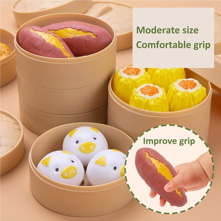 84 Pcs Play Food Set Plastic Play Kitchen Set Chinese and West Food ...