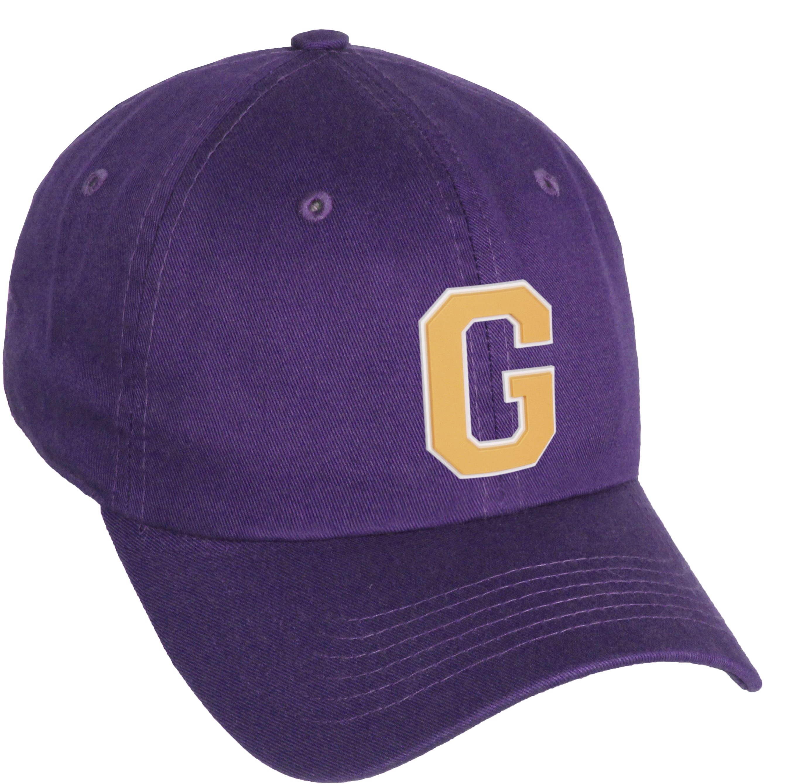 Daxton Classic 3D Varsity White Neon Orange Initial Letters Baseball ...